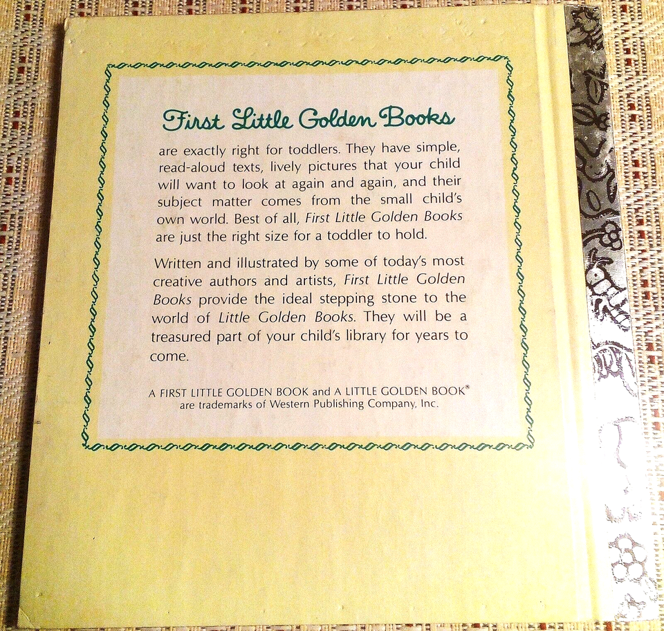 A First Little Golden Book - Happy Easter Mother Duck - 1985 Vintage ...
