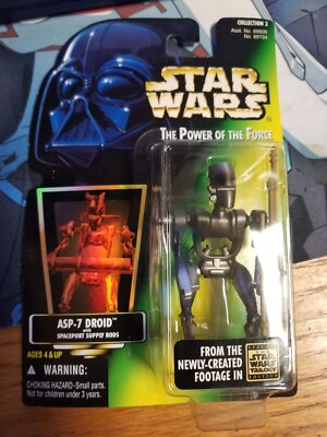Star Wars Power Of The Force ASP-7 Droid Action Figure Collection 1996 ...