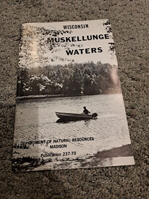 Wisconsin Muskellunge Waters Vintage Fishing Book from DNR | eBay