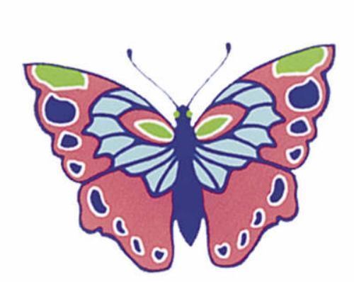 Shiny Butterflies Stickers by Marty Noble (2004, Trade Paperback) for ...