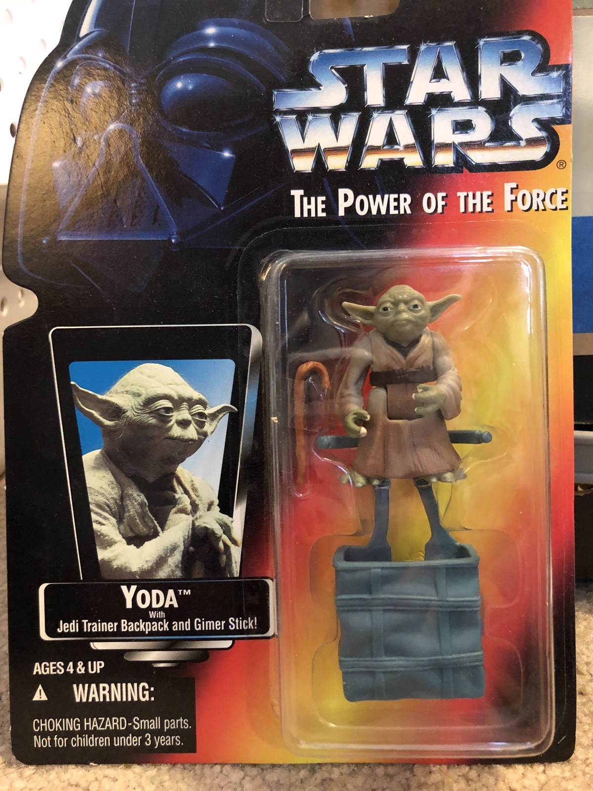 Yoda Jedi Trainer Backpack/gimer stick Star Wars - The Power of the ...