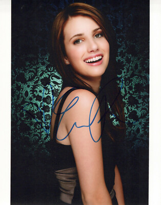Emma Roberts glamour shot autographed photo signed 8x10 #3 | eBay