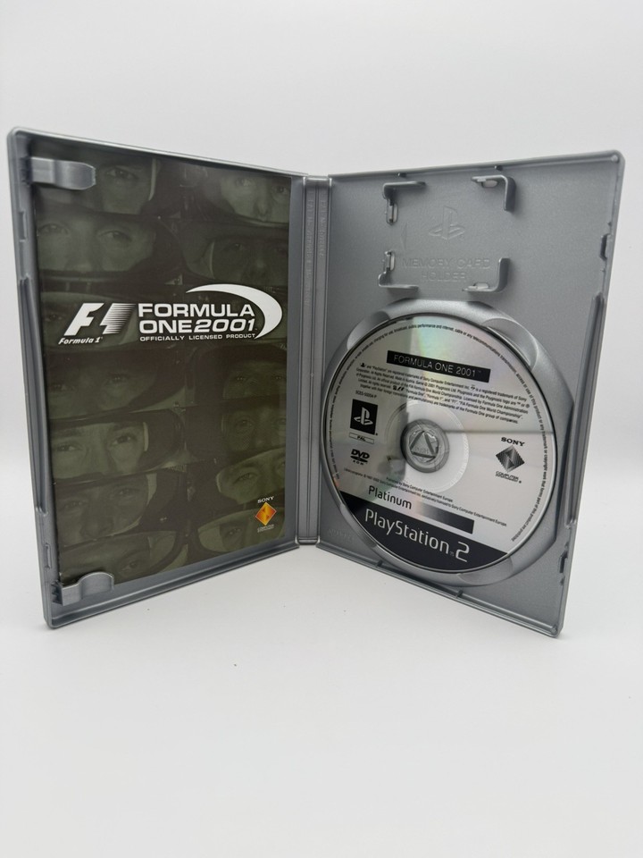 Formula One 2001 PlayStation 2 Platinum Game & Manual F1 PS2 *Free ...