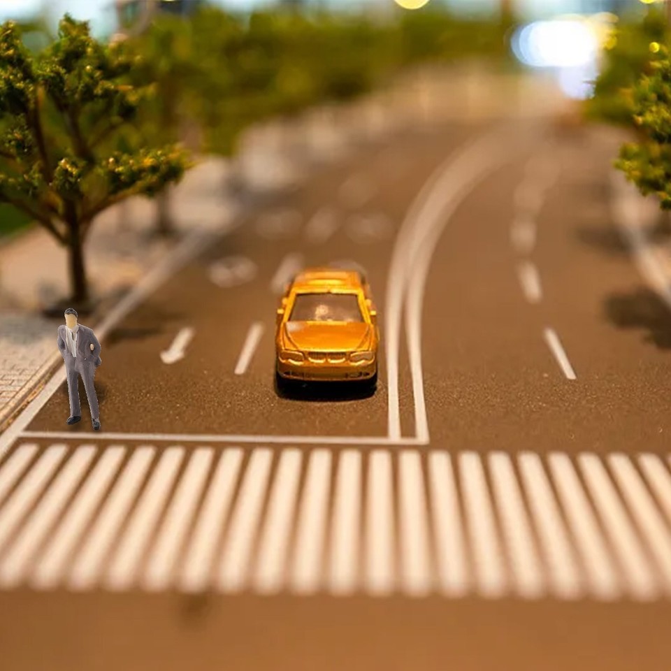 130 Pcs O Scale 148 Painted Figures People Passenger For O Gauge Model ...