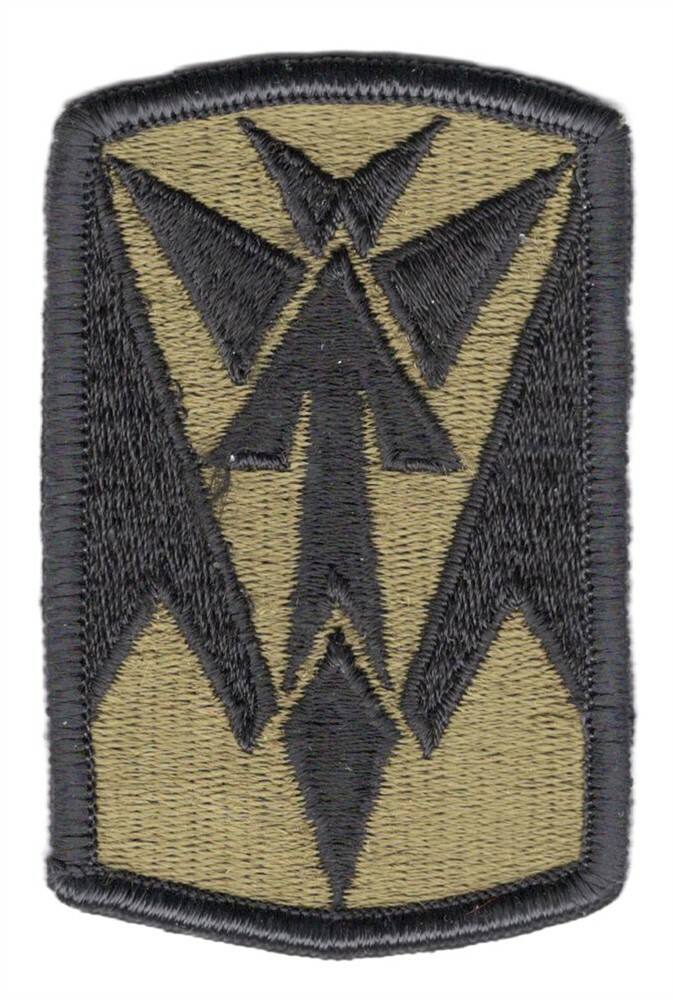 Army Patch: 35th Anti-aircraft Artillery Brigade - subdued, merrowed ...