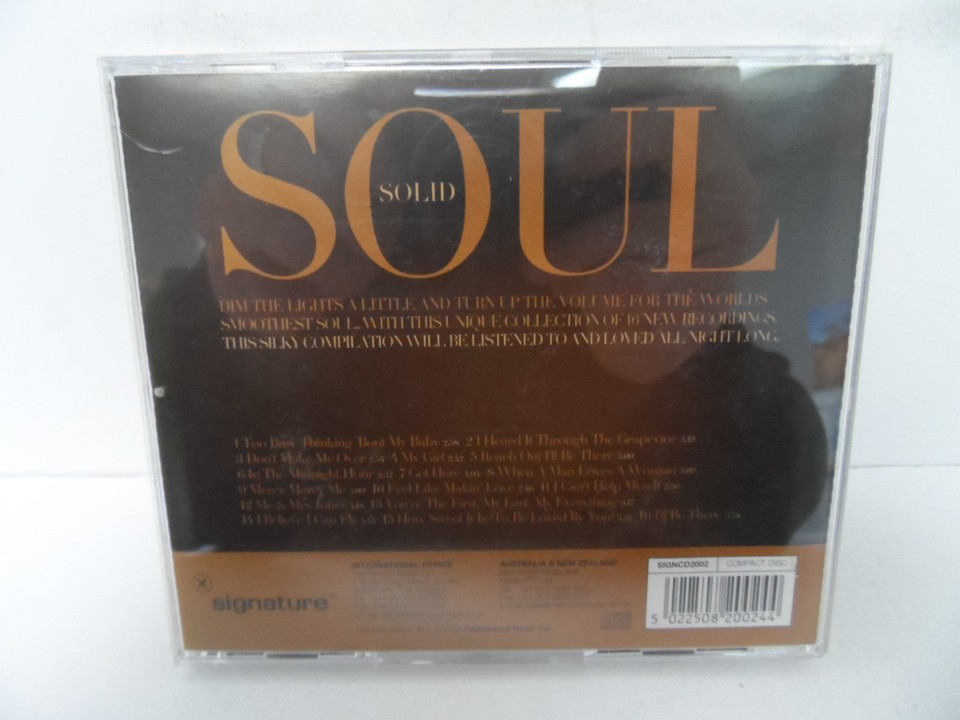 Various Artists : Solid Soul CD (2007) | eBay