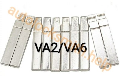10pcs VA2 / VA6 Key Blade Fits for KeyDIY/Xhorse flip keys | eBay