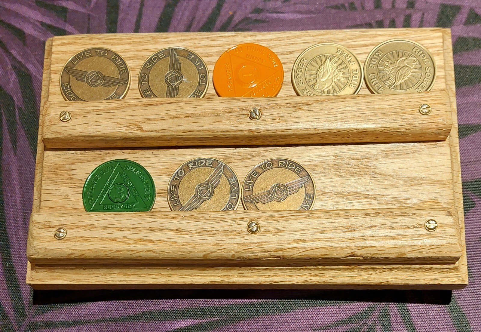 Alcoholics Anonymous Medallion & Coin Display Holder | eBay