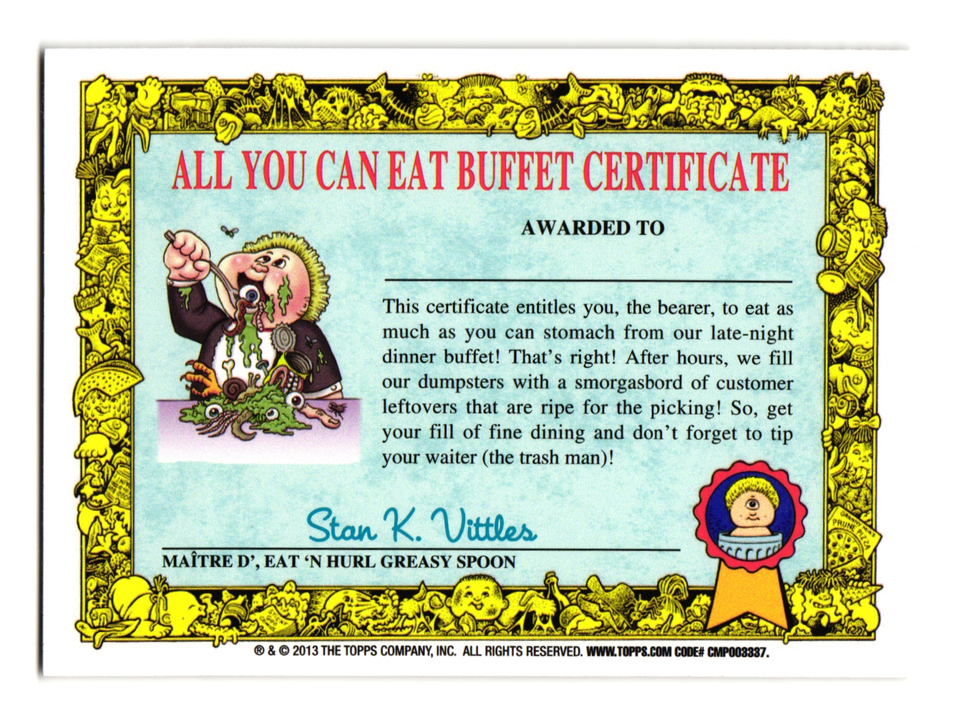 Wicked Wanda 2013 Garbage Pail Kids Witch Cauldron Parody Sticker | eBay