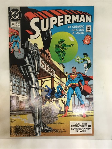 1990 Superman #46 DC Comics | eBay