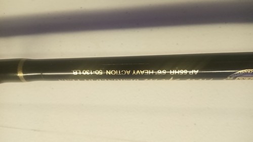 PENN SENATOR 114H 6/0 & PENN AVIS AP55HR STAND-UP ROD 50-130LB HEAVY ...