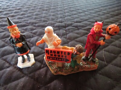 LEMAX SPOOKY TOWN " HAUNTED HOUSE ENTRANCE " # 02387...Halloween...#2 ...