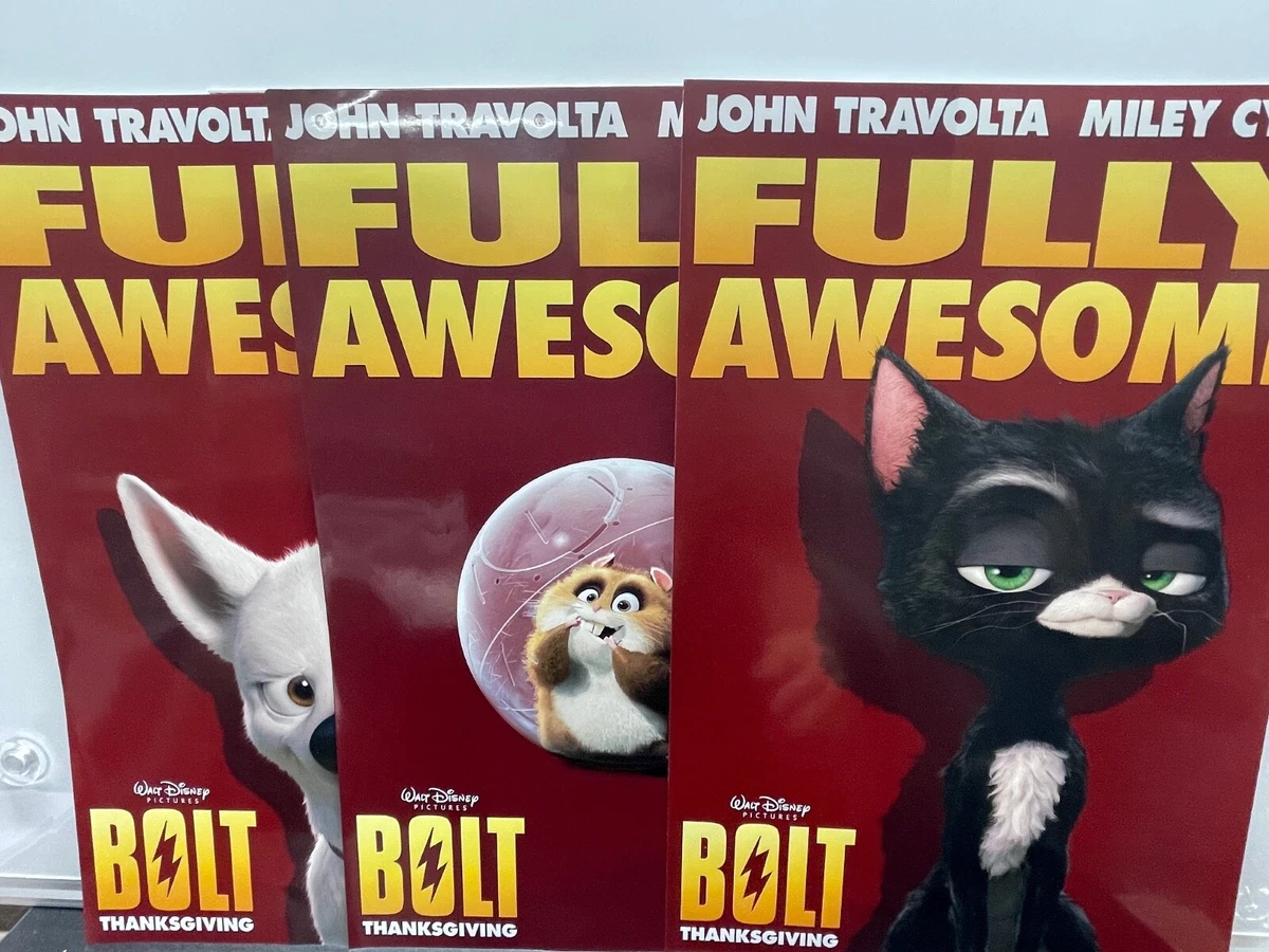 Disney Bolt Movie Poster