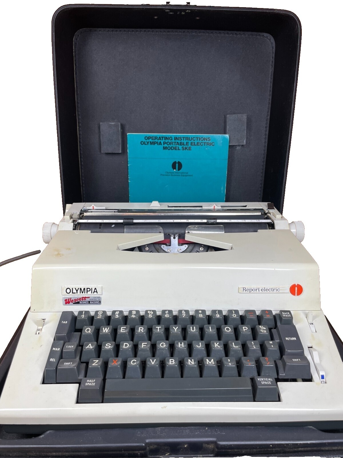 Electric Typewriter Olympia | eBay