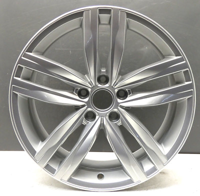 VOLKSWAGEN VW GOLF MK7 18" DURBAN SILVER ALLOY WHEEL RIM 7.5J OEM ...
