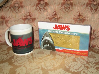 JAWS 24k Gold Plated 50th Annual Regatta LTD Edition Ticket ONLY 1,975 ...