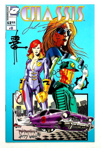 Chassis #6 Signed Tone Rodriguez & Joshua Dysart Hurricane Comics | eBay