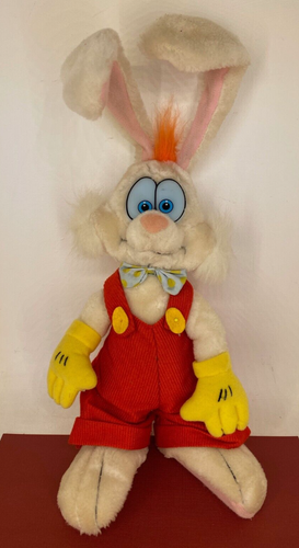 Vintage Disney / Amblin 1987 ☆ Who Framed Roger Rabbit ? ☆ Roger Plush ...