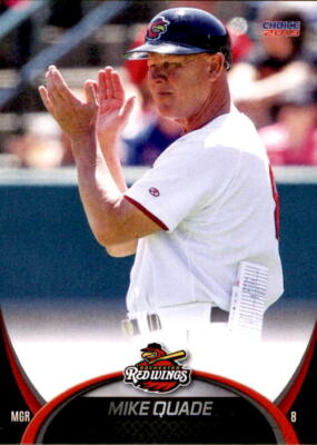 2015 Rochester Red Wings Choice 28 Mike Quade Bradenton Florida FL ...