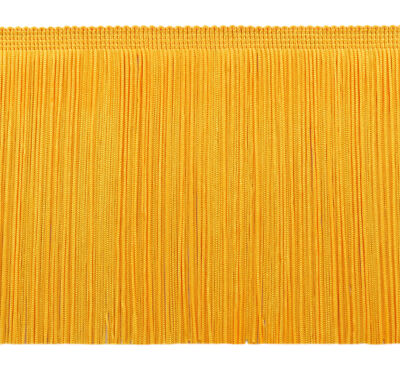 Chainette Fringe Trim 6 inch, Style# CF06, Color# FG - Flag Gold [11 ...