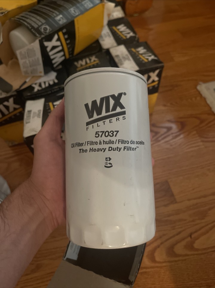 Engine Oil Filter Wix 57037. Filters All New, Boxes Damaged. | eBay