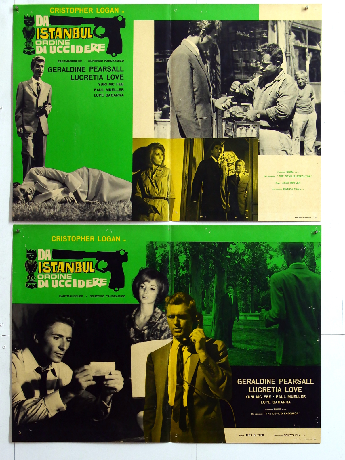 ORDERS TO KILL- FROM ISTANBUL-LOGAN-BUTLER-SPY-G93-14 | eBay