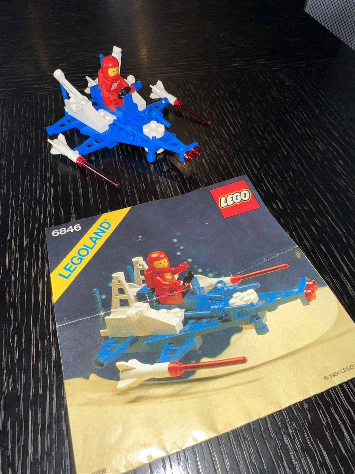 Lego Classic Space set 6846 Tri-Star Voyager * 100% COMPLETE! * vintage ...