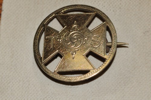 TS Fraternal Organization Pin Gold Filled 1894* Historical Salesman ...