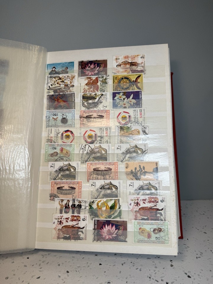 Vintage Stamp Collection Book Lot | eBay