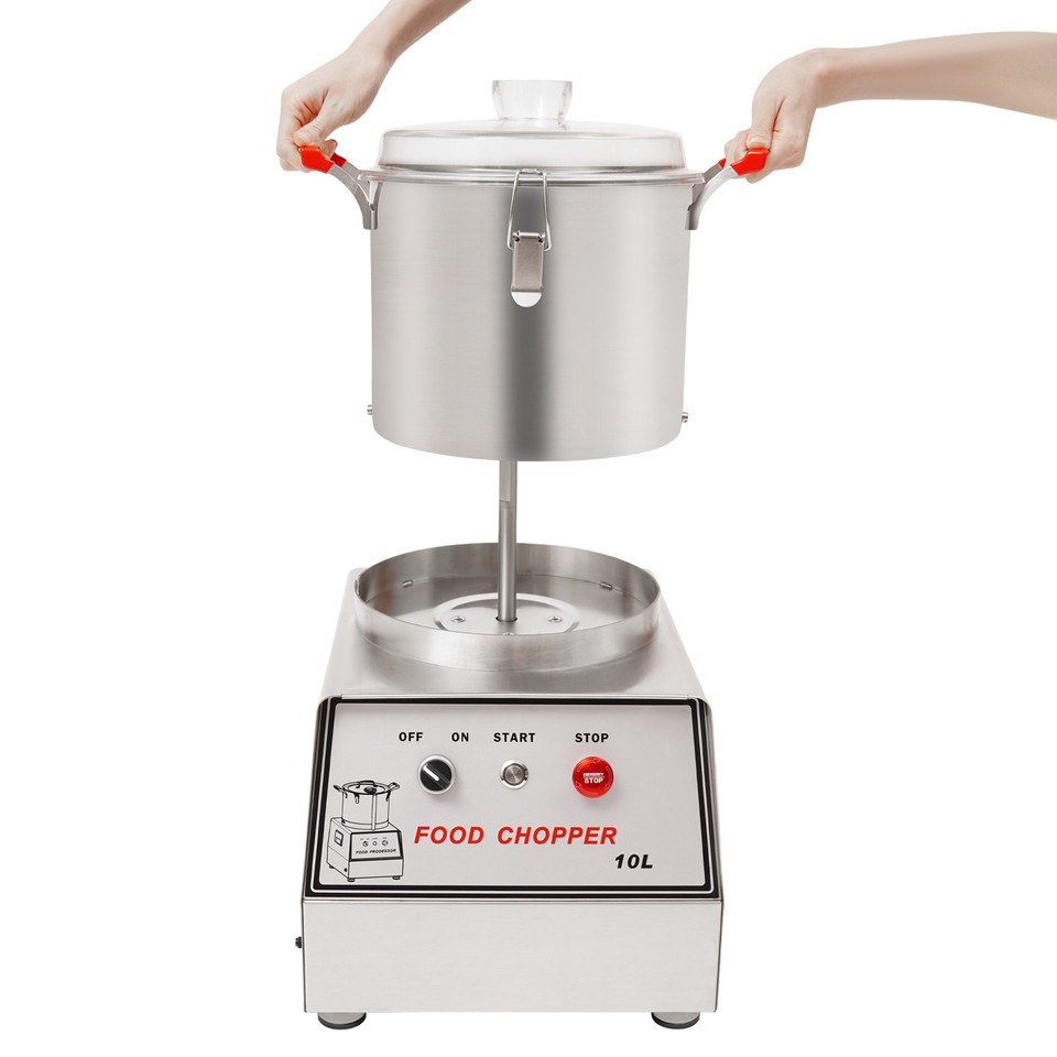 201 Stainless Steel Food Processor Restaurants Electric Food Chopping ...