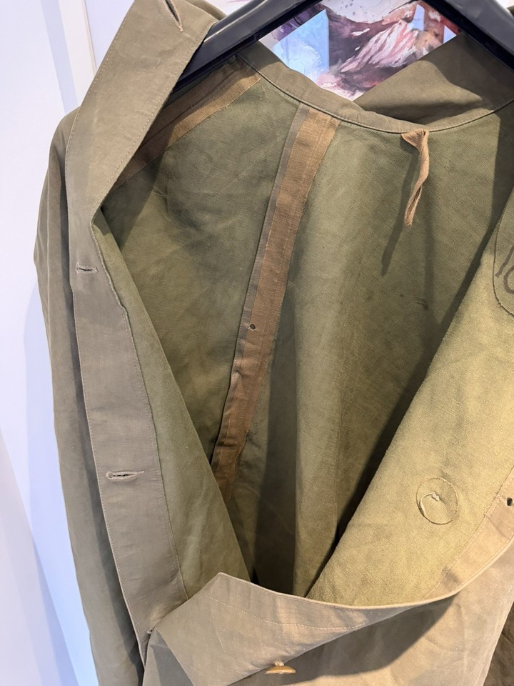 Title: Vintage Original WW2 British Army MK VII Anti-Gas Cape Olive ...