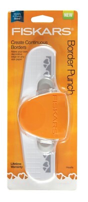 FISKARS HEART BORDER PUNCH and washi Tape | eBay