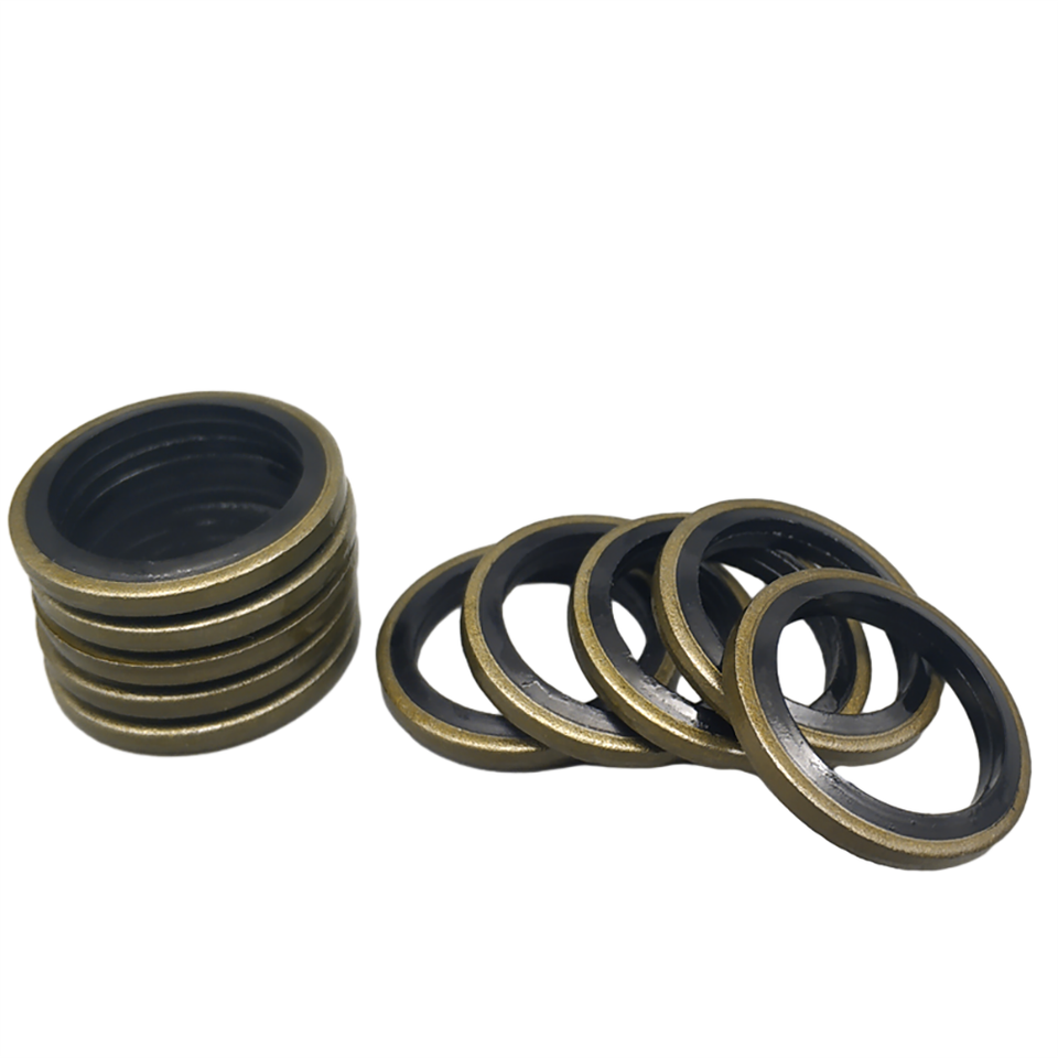 150Pcs M6 - M24 Bonded Seals Oil Washer Set Assortment Bonded Oil ...