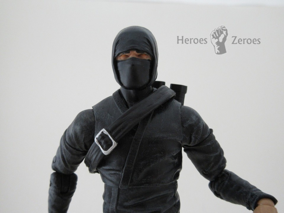 Fwoosh Articulated Icons The Feudal Series BASIC NINJA (BLACK) Figure with Sword | eBay