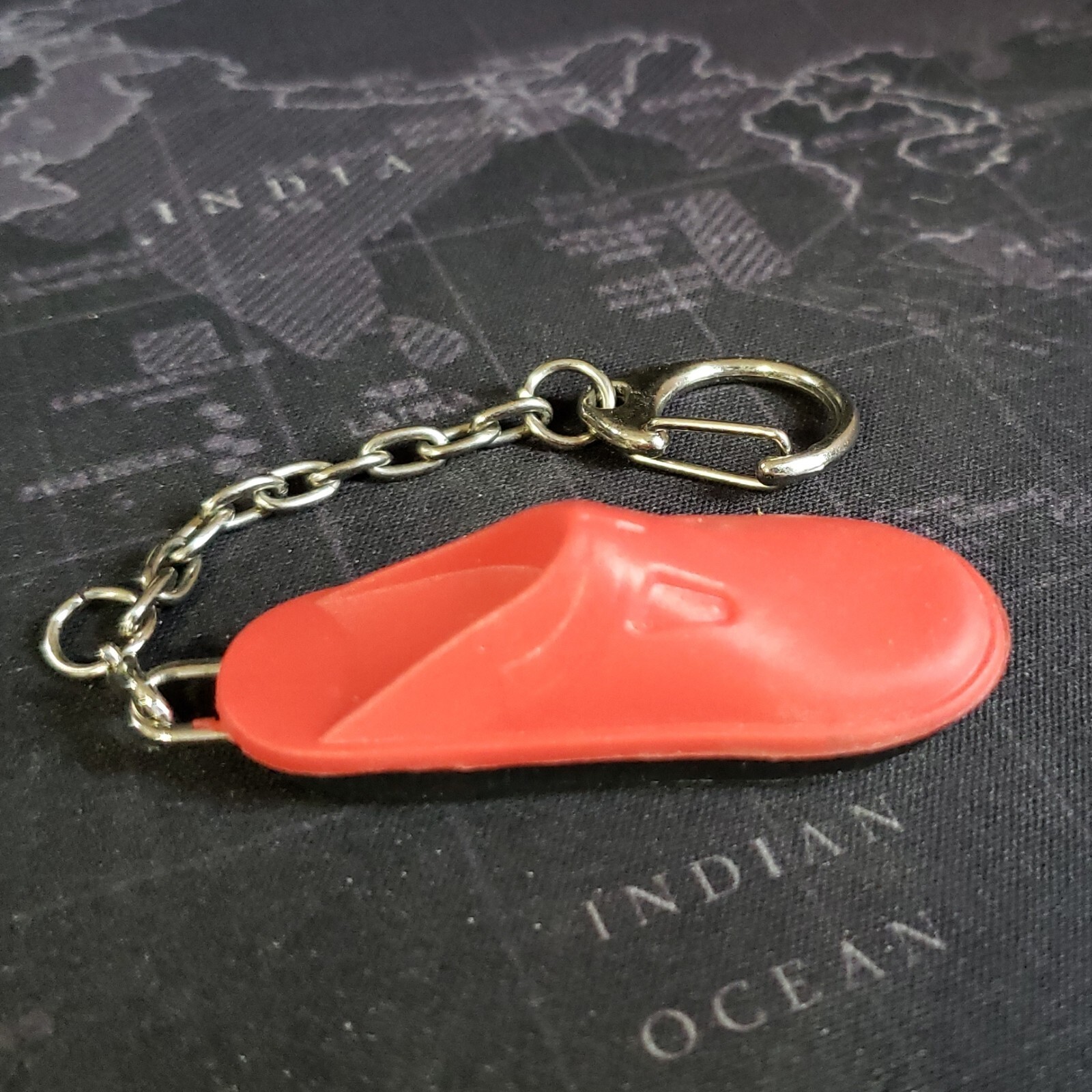 Alegria Shoes Keychain-5" Rubber Clog-Metal Chain w/Hook-Red | eBay