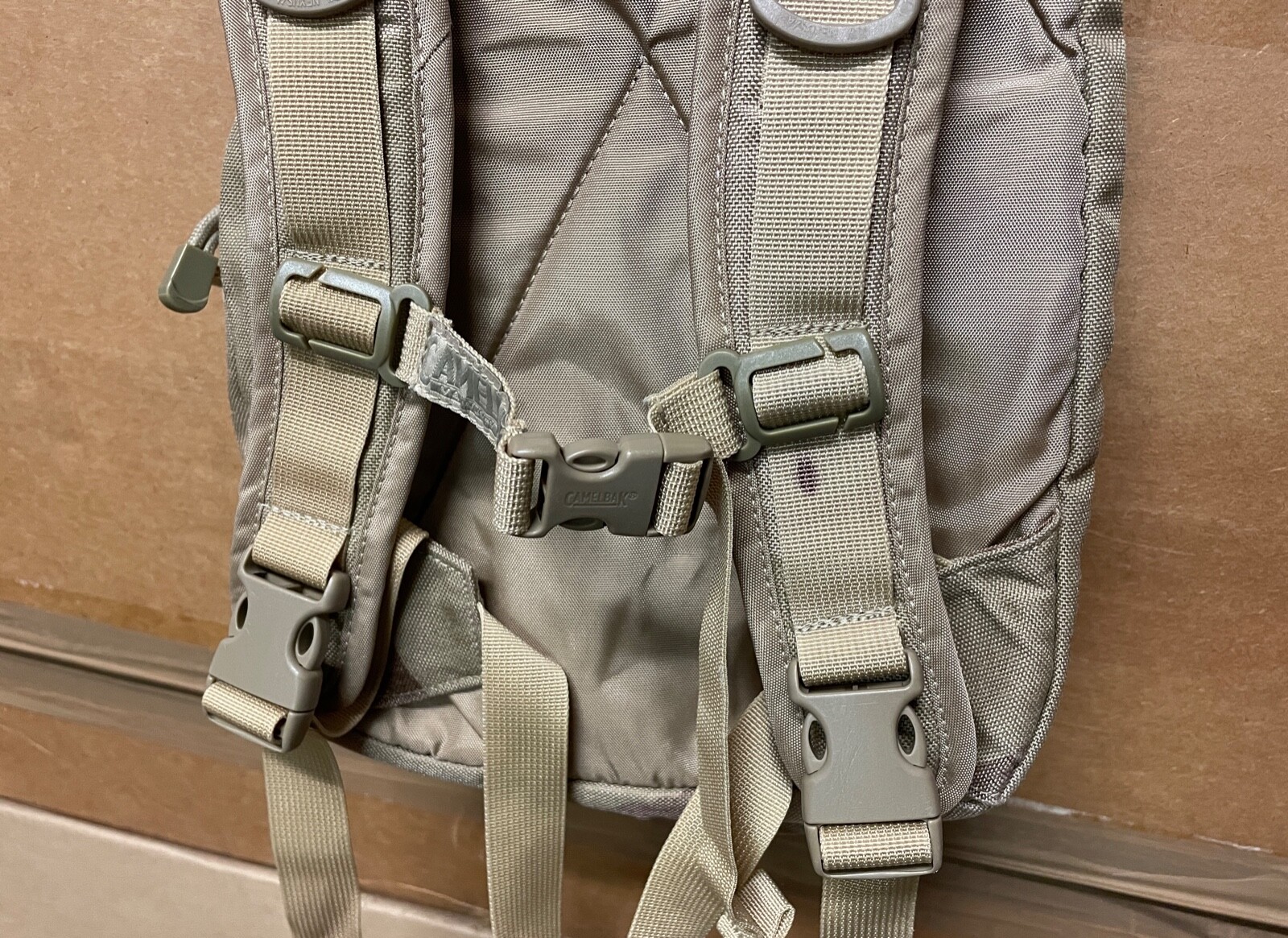 GENUINE US ARMY SF OLD SCHOOL CAMELBAK MULE M.U.L.E. DCU DESERT EX COND ...