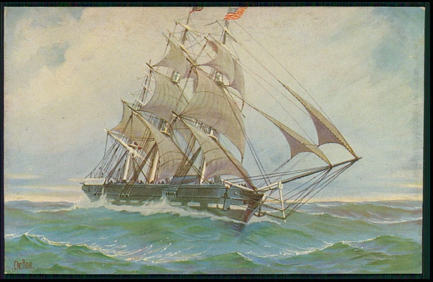 Corvette Sailing Ship