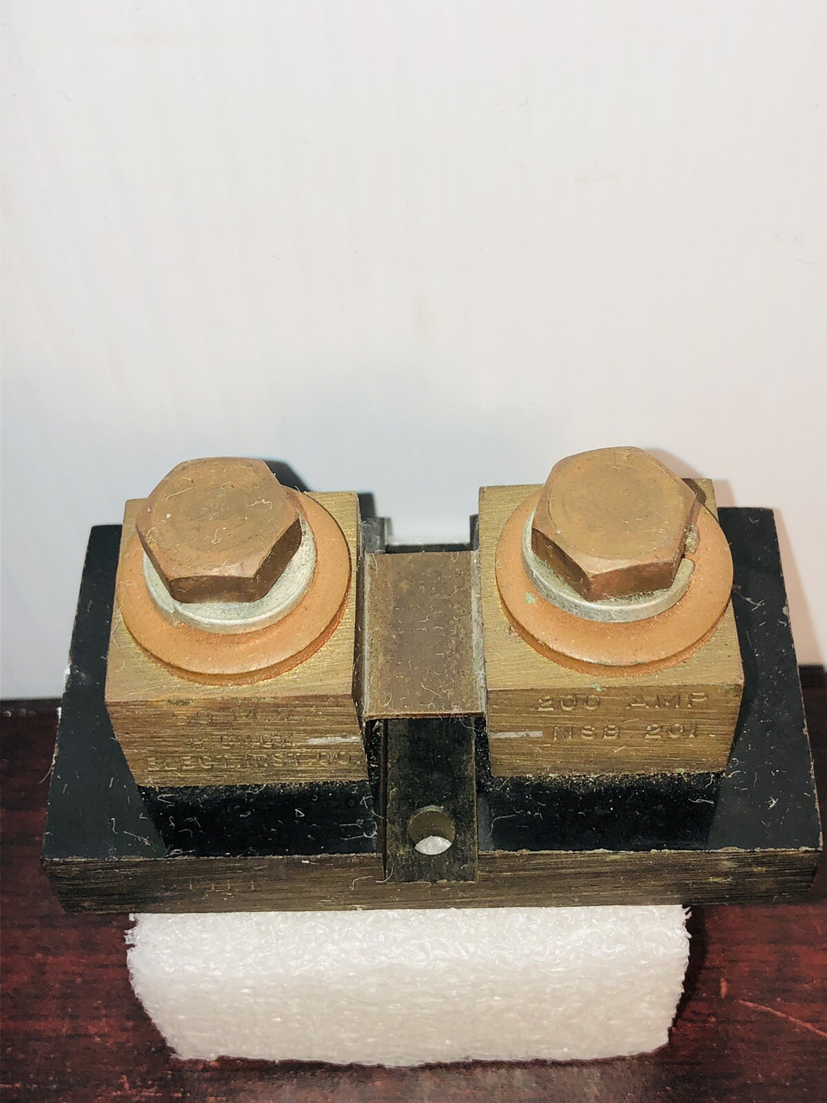 Hickok Analog Meter Shunt 200 Amps 50mV MSB-201 #920282 Lab Aviation ...