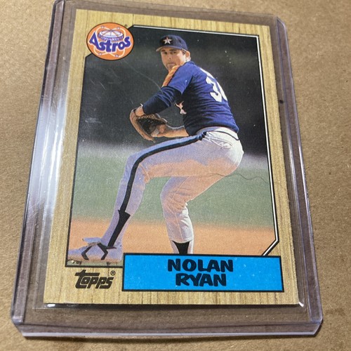 1987 Topps Nolan Ryan Baseball Card #757 Astros | eBay