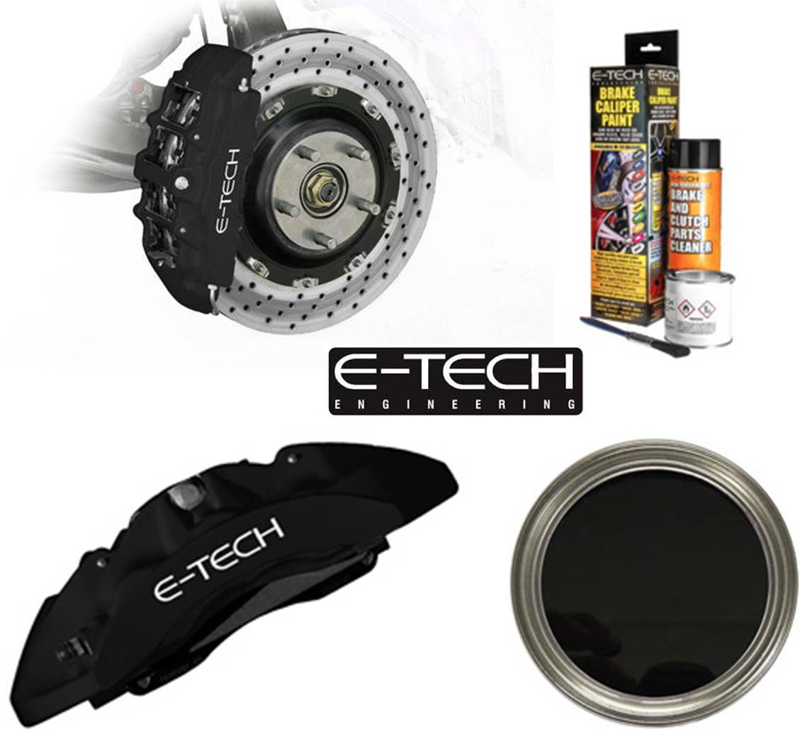 E-Tech Branded Engine Bay & Wheel Hub Brake Caliper Paint Full Kit ...