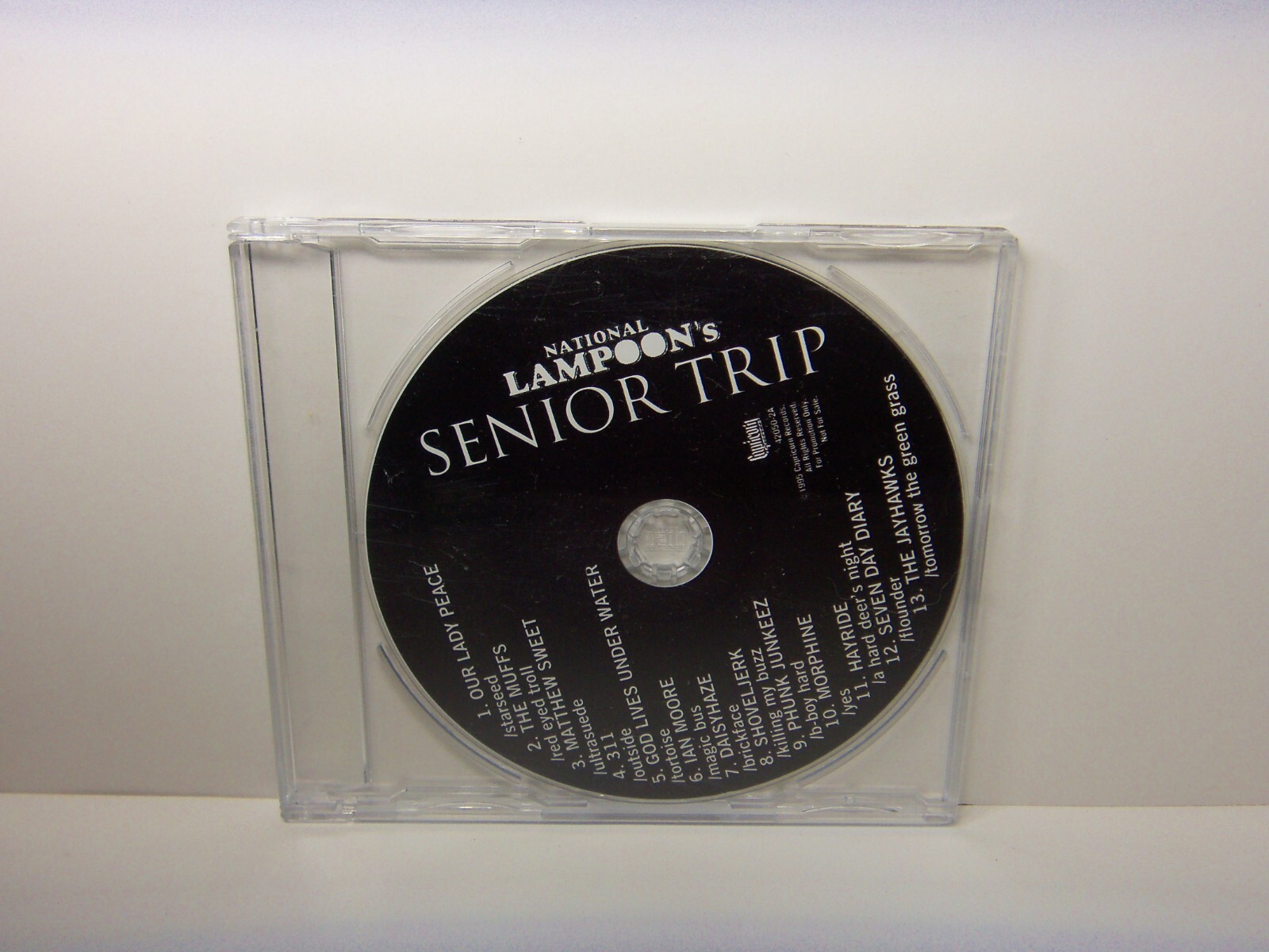 PROMO CD - NATIONAL LAMPOON'S SENIOR TRIP SOUNDTRACK 1995 CAPRICORN RECORDS | eBay
