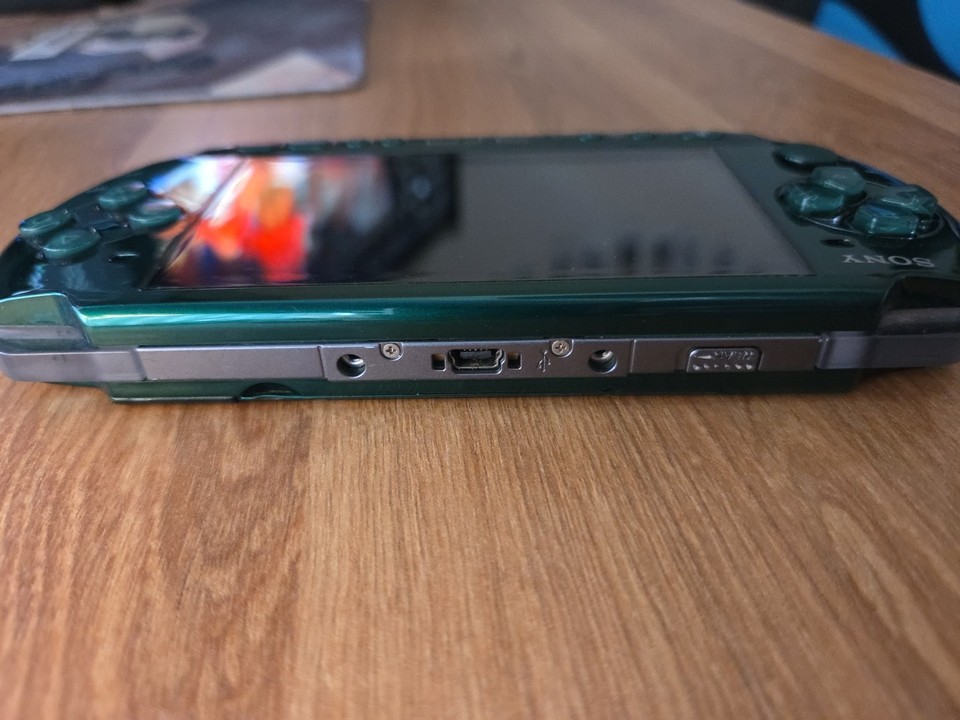 Sony PSP-3000 PSP 3000 Console Spirited Green SG Working Tested English ...