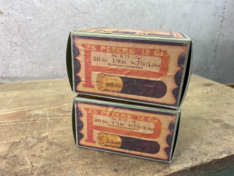 2 - Peter's Shotgun Shells Hunting Reloading Boxes 12 Gauge July 4th | eBay