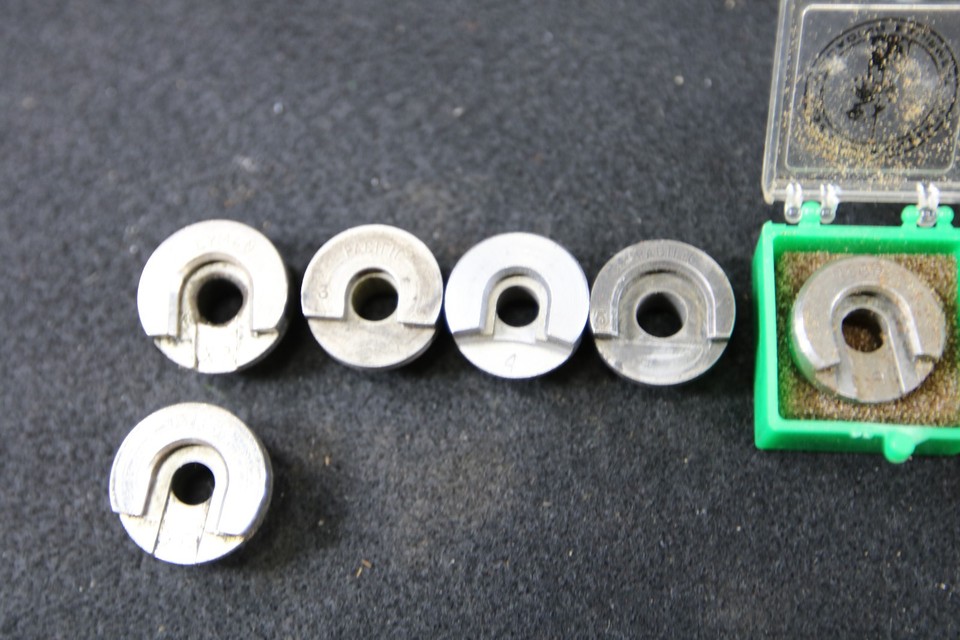 Universal Shell Holder Set 12 pcs Lyman RCBS Pacific Reloading Tool LOOK NR .99 | eBay