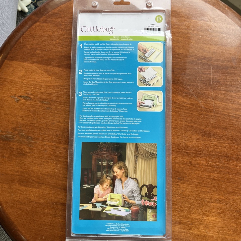 2009 NOS Provo Craft Cuttlebug 6" x 13" Spacer A Extended | eBay