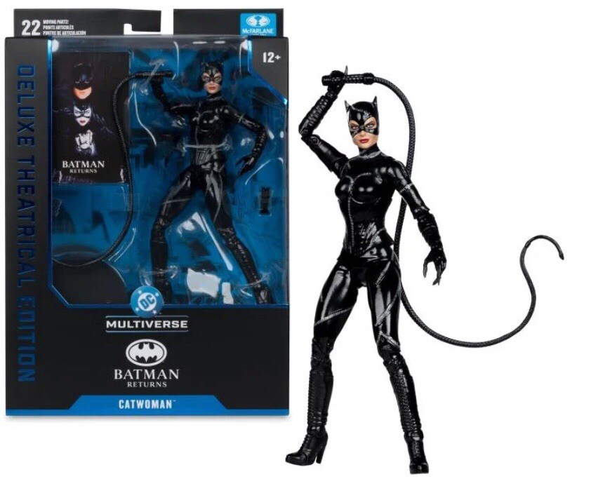 McFarlane DC Multiverse Batman Returns Catwoman Deluxe Theatrical 7 ...