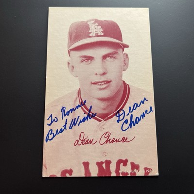 Dean Chance Signed Postcard Photo | eBay
