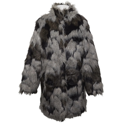 E-Woman, Jacke, Damen, Größe: S/M, Grau/Schwarz/Grün, Acryl/Polyester # ...