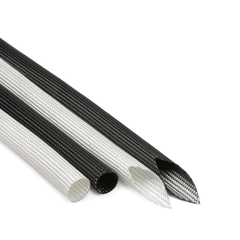 600°C HIGH TEMP Fiberglass Sleeving Wire Cable Insulation Tube Sheath ...
