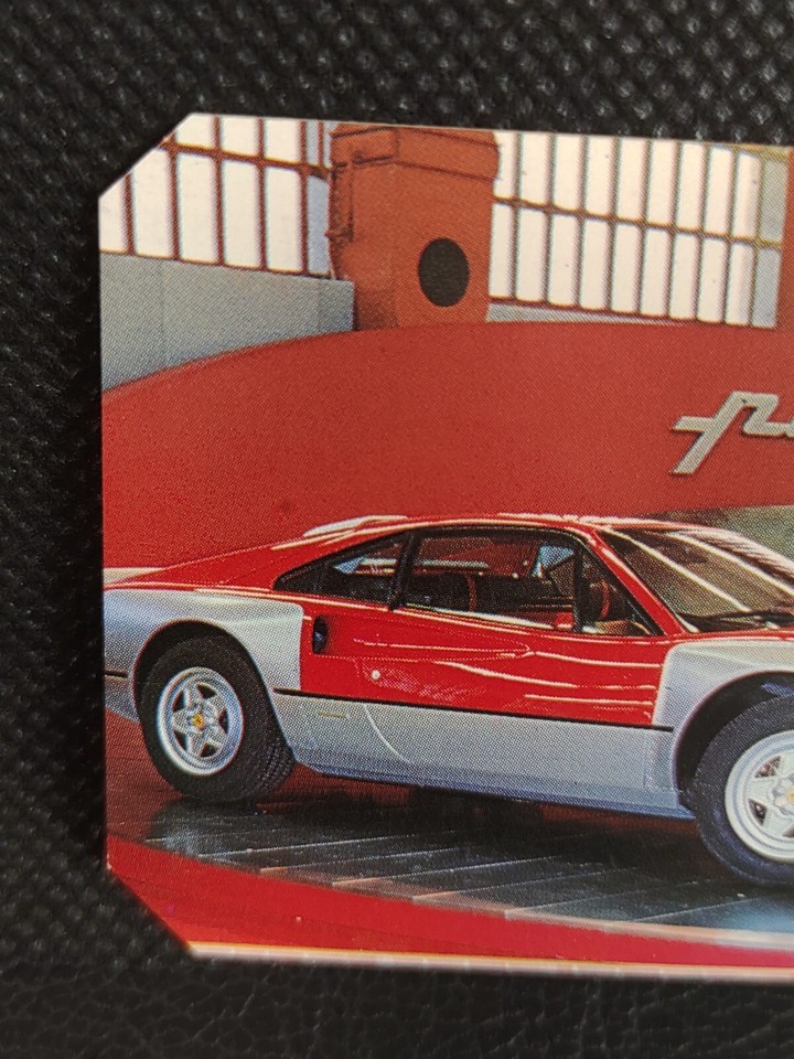 Ferrari 308 GTB Sports Car Classic Card Vintage Rare Japanese | eBay
